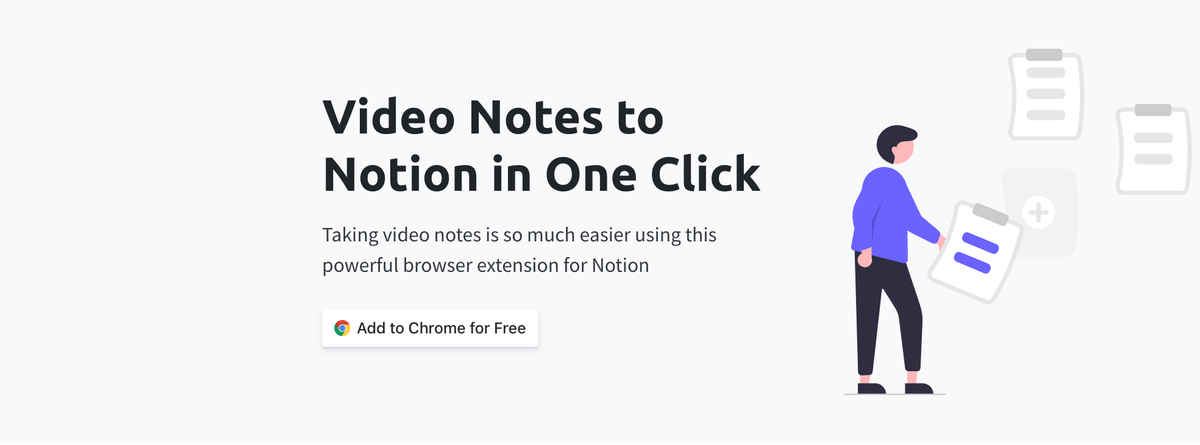 Snipo - Take video notes to Notion